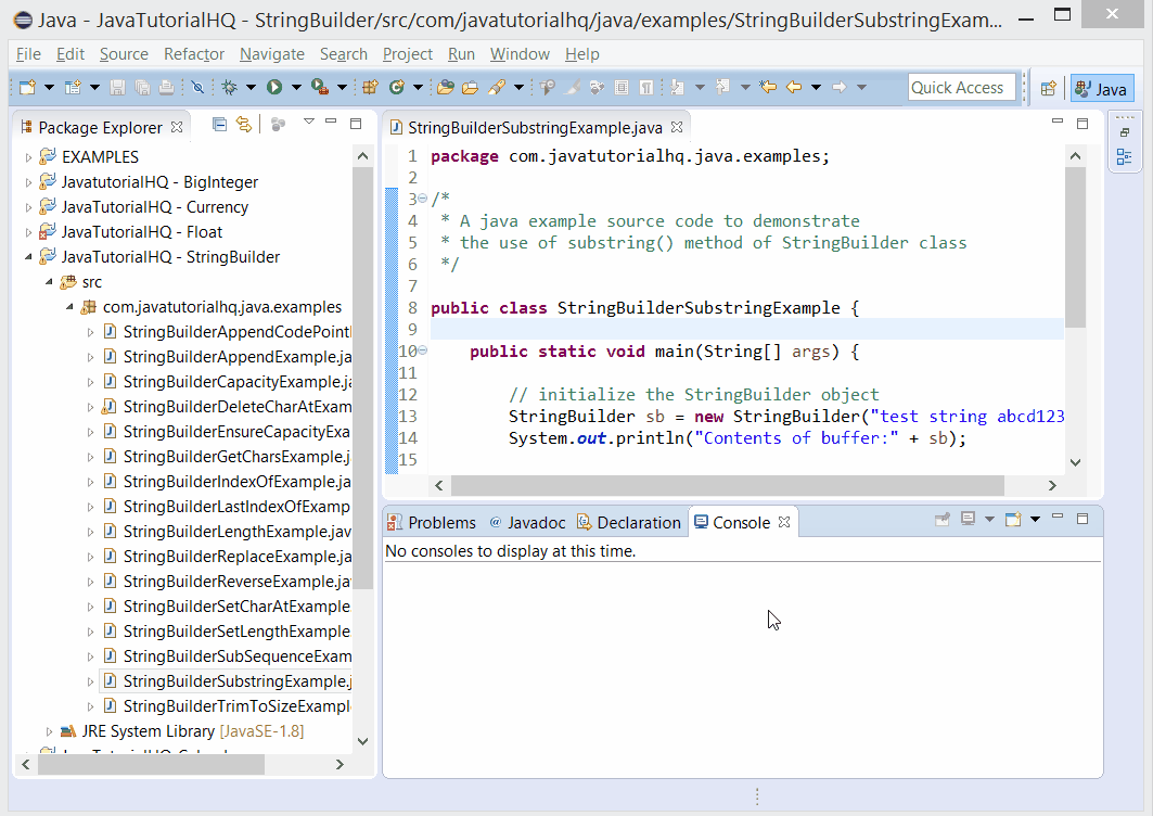 Shinkan Bunker Joghurt Java Stringbuilder To String Anmerkung Beute Thema